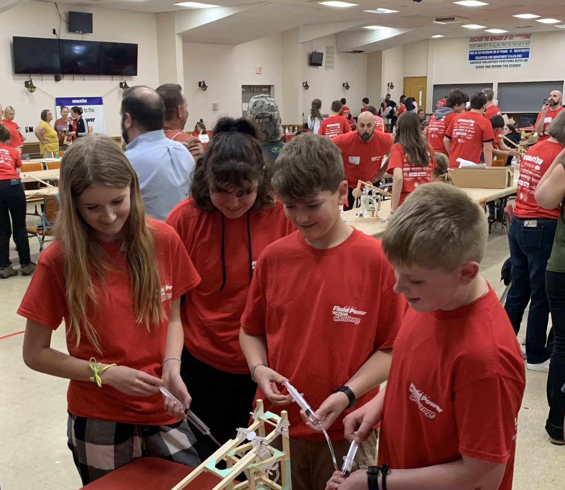 East Forest Students Participate in Komatsu Fluid Power Challenge ...
